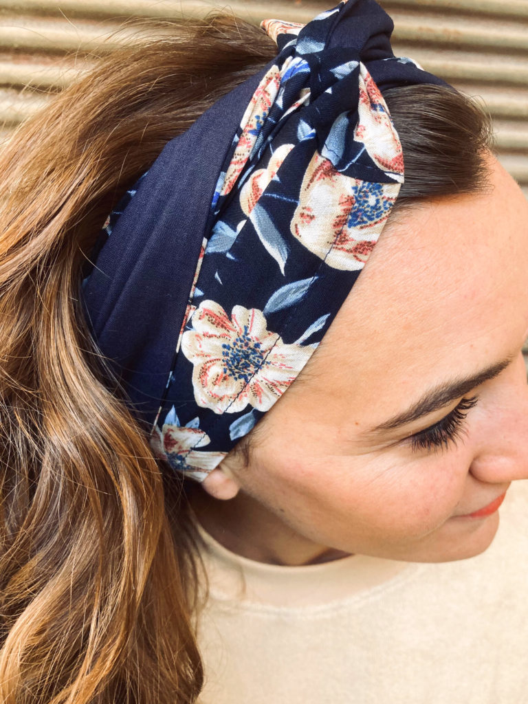 Bandeaux à cheveux XL – Pétunia| Atelier Foudre Turbans